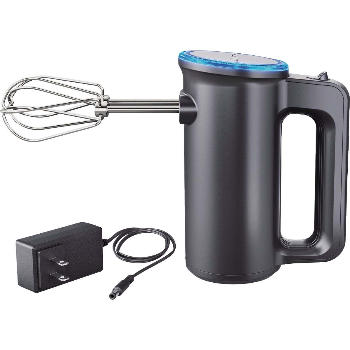 Chefman Cordless Hand Mixer 7 Speed Digital Display LED Charge ...