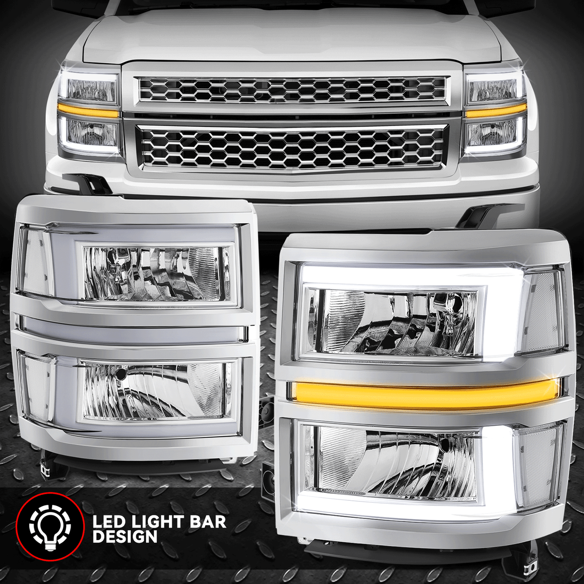 2014 Silverado Led Lights Winjet LED Taillights For [2007 2013 Chevy