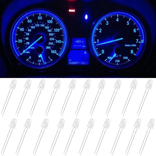 For GMC Chevy 5mm Mini LED Bulbs Gauge Instrument Cluster Panel Light ...