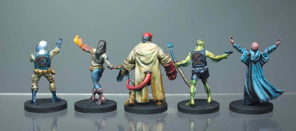Mantic Games Hellboy The Board Game well painted | eBay