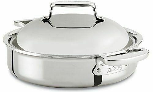 All-Clad All Clad D7 Stainless 4 Quart Braiser With Lid for sale online ...