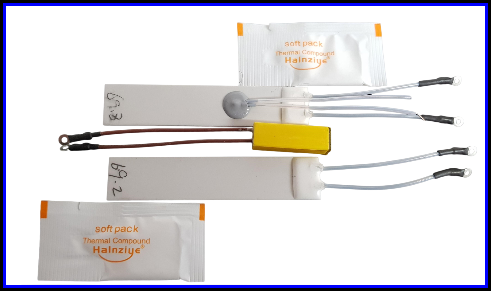 Ghd 70 ohm Heater Element Repair Kit Including Thermal Fuse, Thermistor ...