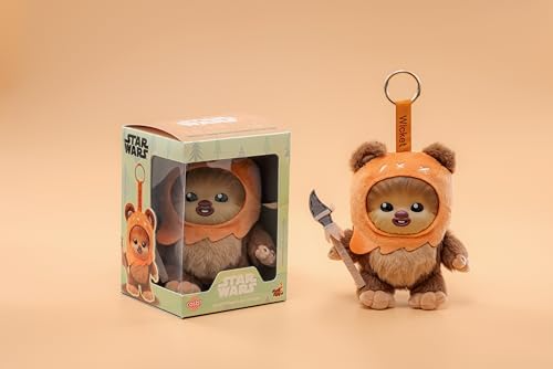 Hot Toys Star Wars Cosbi Ewoks WICKET Plush Keychain Japan Celebration ...