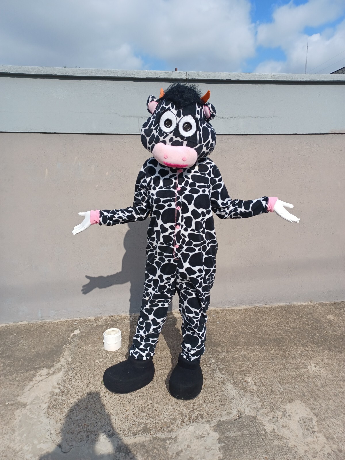 Cow ranch mascot costume - Gem