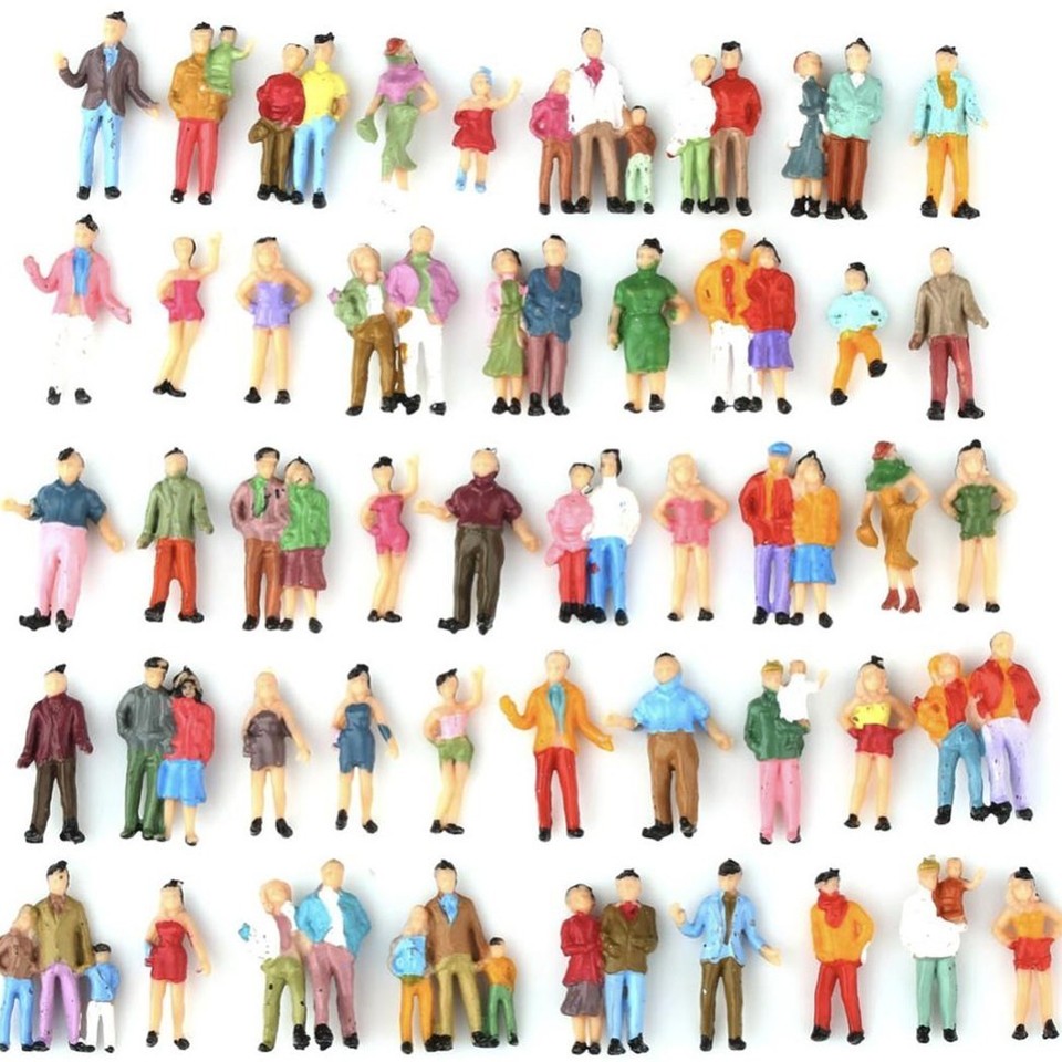 25 Pack Figures People Model Railway Passengers Accessories High ...