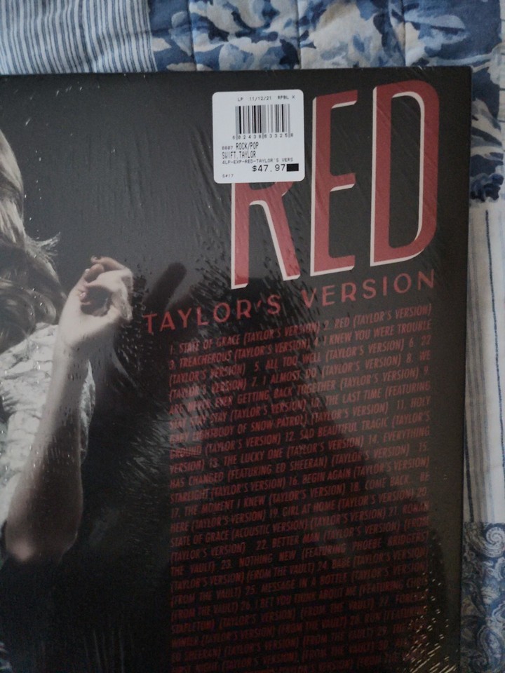 RED (Taylor's Version) by Swift, Taylor (Record, 2021) | eBay