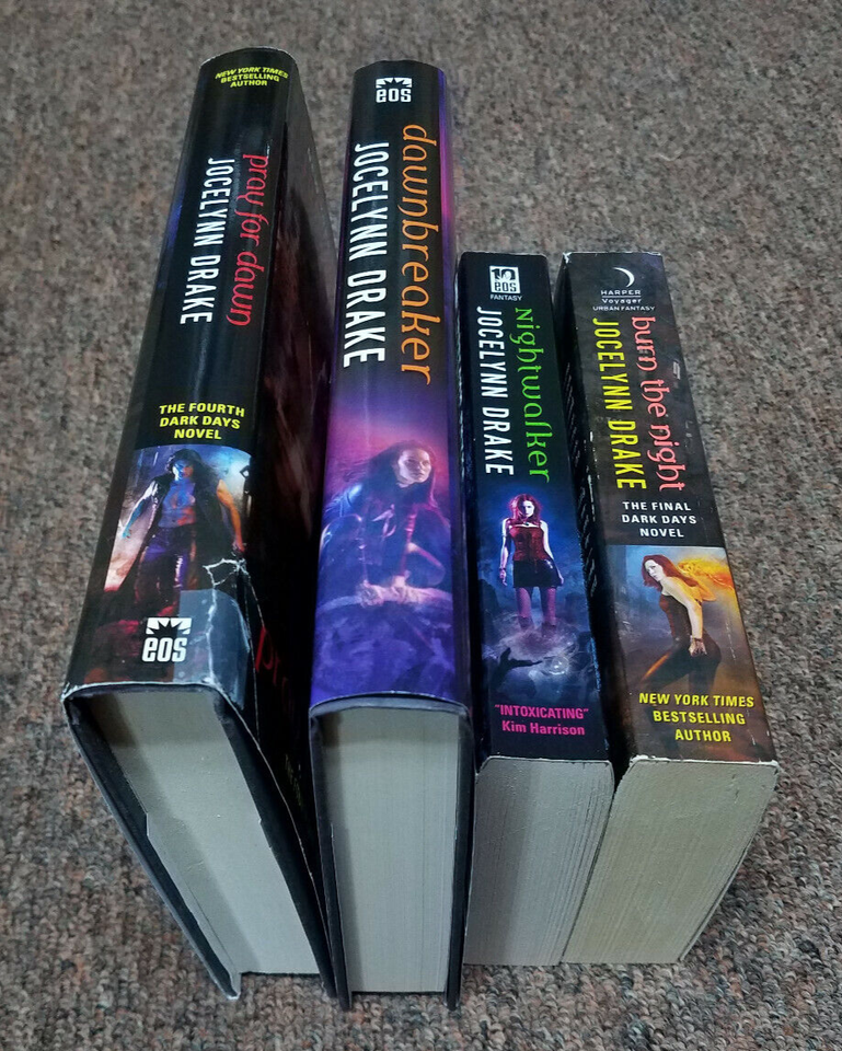 Lot of 4 paranormal books by JOCELYNN DRAKE SERIES: FINAL DARK DAYS | eBay