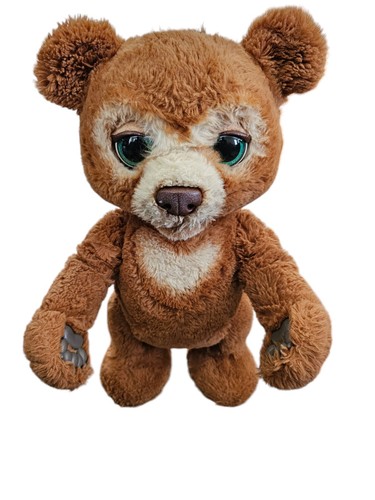 FurReal Cubby The Curious Bear Interactive Plush Toy Hasbro Works! 4 | eBay