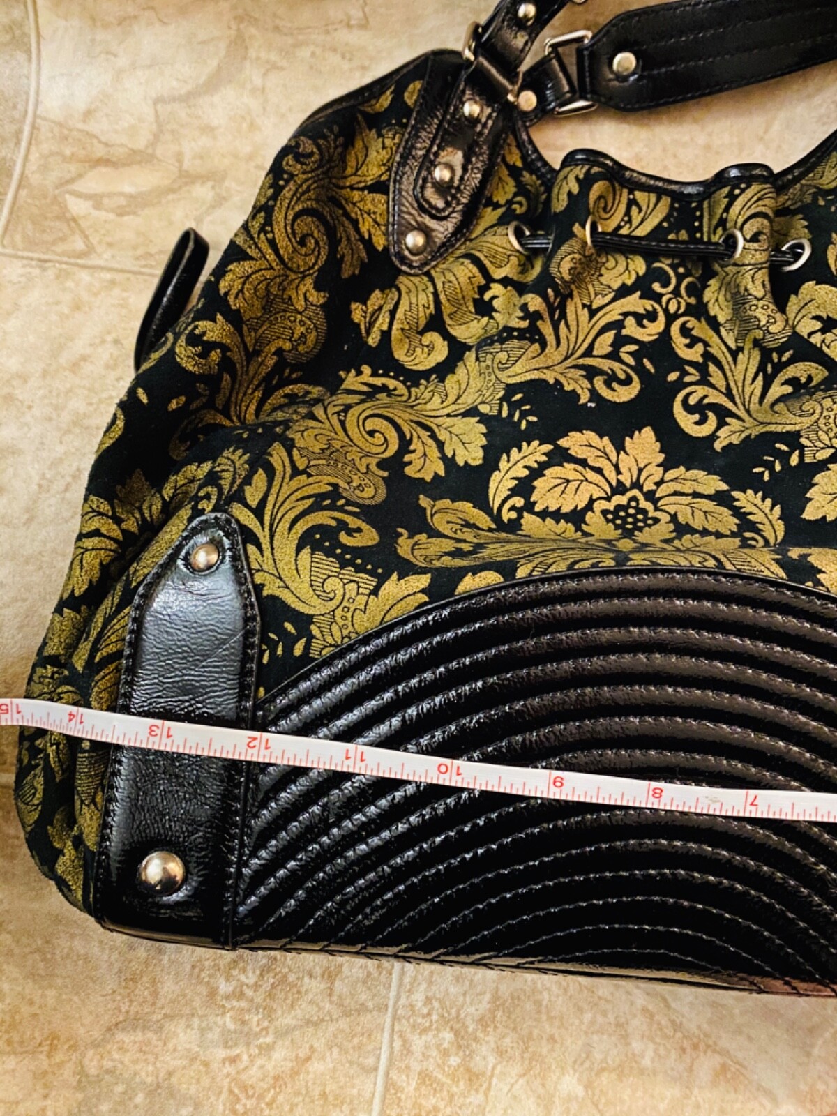Original by Sharif 1827 Multi Colored Large Shoulder Hobo Handbag | eBay