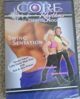 Core Rhythms Swing Sensation Workout Latin Dance DVD Dancing Cardio Fitness New | eBay