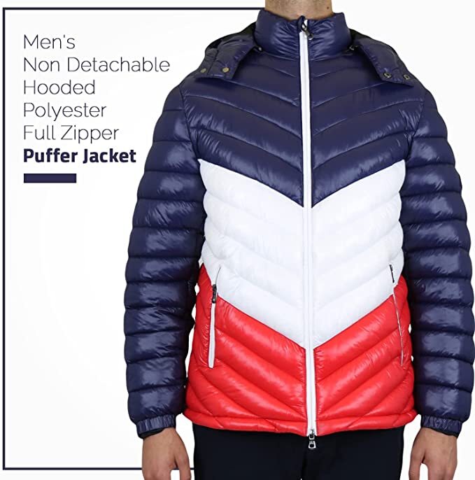 Men's Bubble Weatherproof Heavyweight Hooded Puffer Jacket ( Size S-2XL ...
