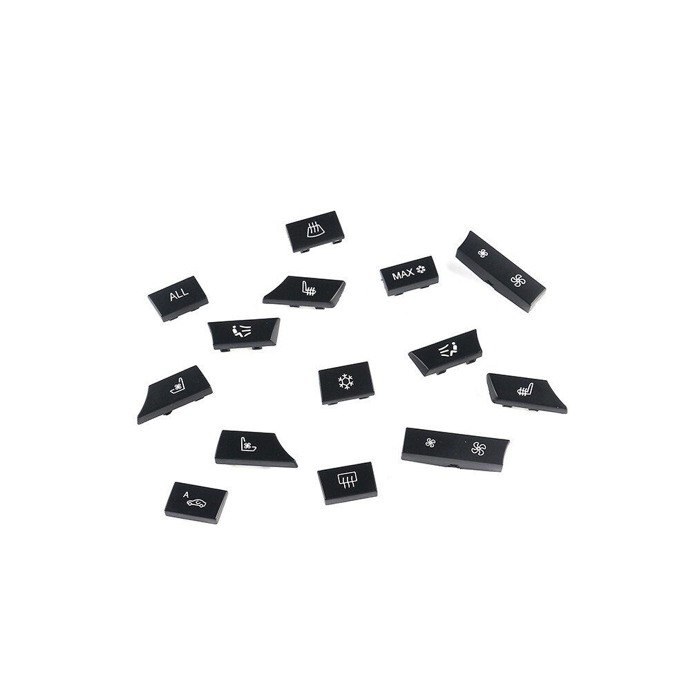 14PCS Air Conditioning Panel Switch Cover For BMW F07 F10 F11 F01 ...