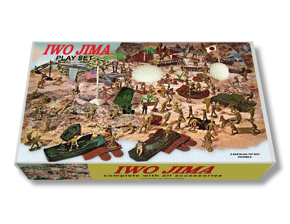 Marx "Fort Apache # 3681" OR "Iwo Jima # 4147" Play Set Box | eBay