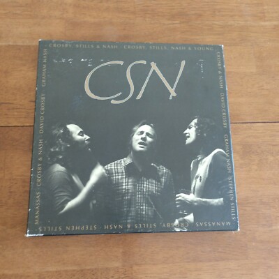CROSBY STILLS & NASH CSN BOXED 4 CD SET 1991 ATLANTIC RECORDS ...