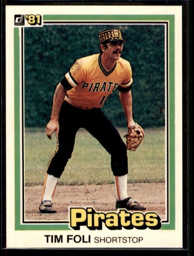 1981 Donruss Tim Foli #13 Pittsburgh Pirates | eBay