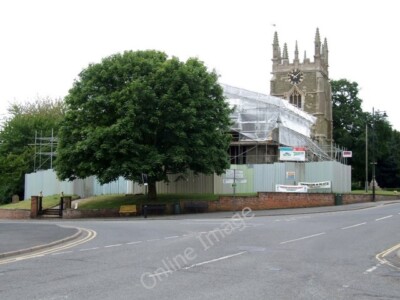 Photo 6x4 The Church of St James, Spilsby The church got a protective ...