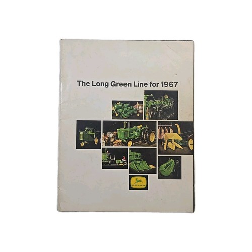 Vintage Original Factory 1967 John Deere The Long Green Line Dealership ...