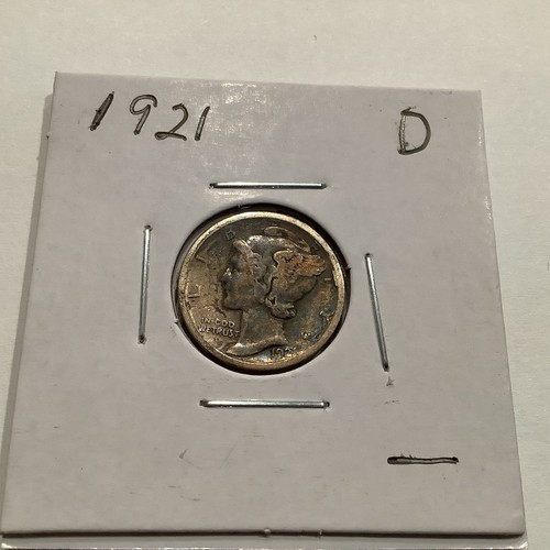 1921 D Mercury Silver Dime Exact Coin Shown | eBay