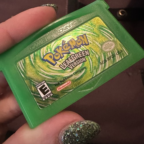 Pokémon: Leaf Green Version Nintendo Game Boy Advance 2004 Cartridge ...
