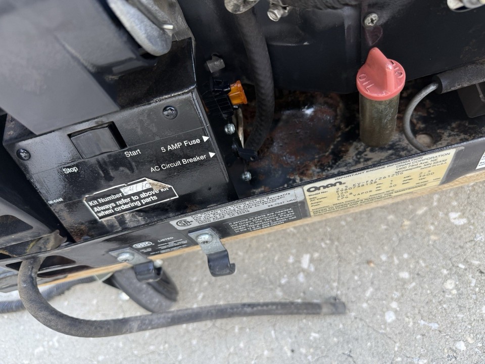 Onan microlite 2500 LP (propane) 2.5 KV-FA/26120G RV Generator | eBay