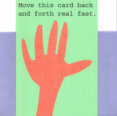 Funny Wave Waving Flirt Flirting First Move Dating Ice Breaker Hallmark ...