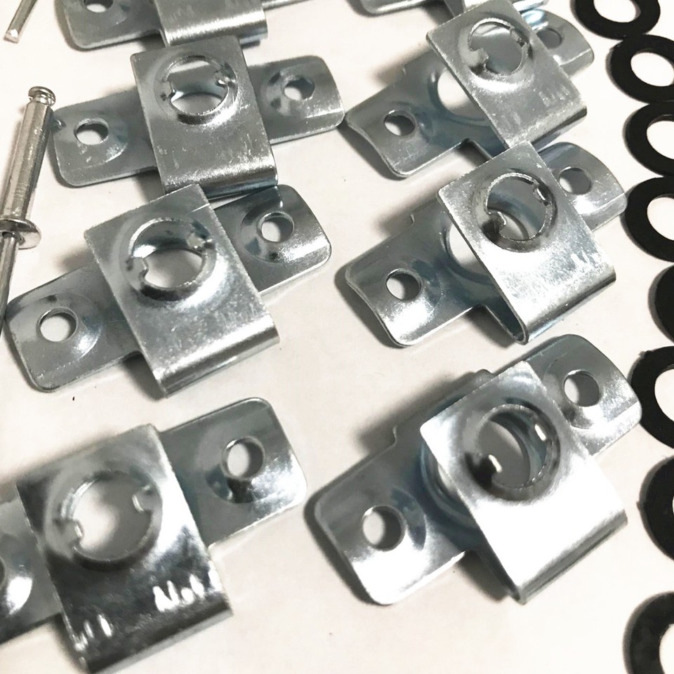 Quick Release 1/4 Turn D-Ring Fasteners Motorcycle Race Fairing Dzus ...