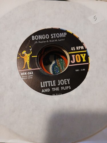 LITTLE JOEY & THE FLIPS 45 BONGO STOMP / LOST LOVE | eBay