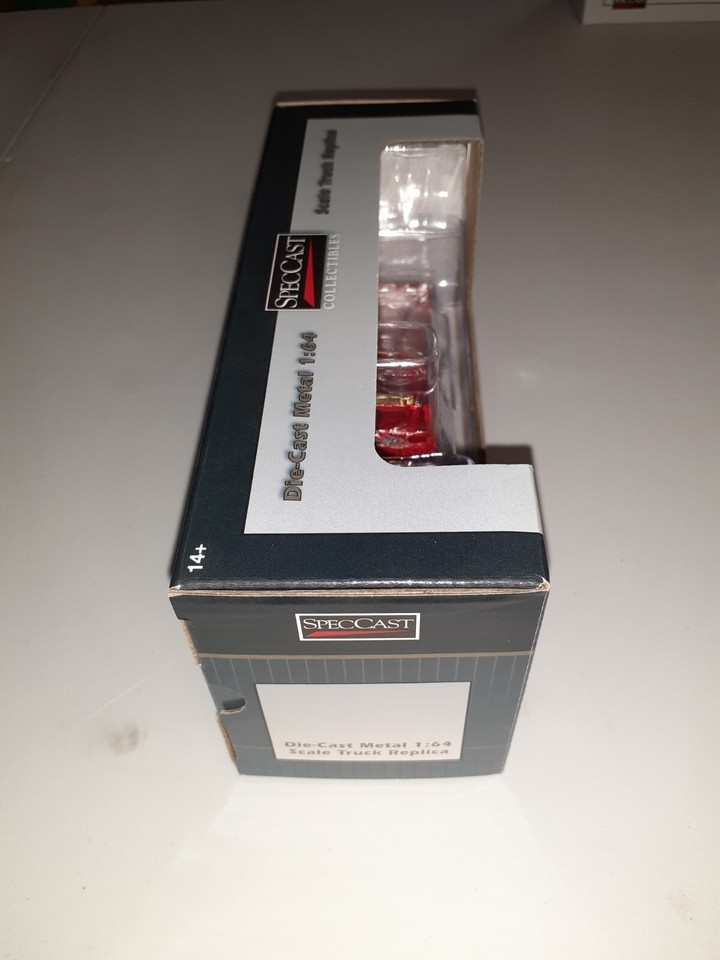 NIB 1/64 Custom Red Pete 385 Rollback Tow Truck SpecCast | eBay