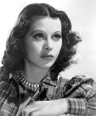 Hedy Lamarr - Vintage celebrity Hollywood actress -8X10 PUBLICITY PHOTO ...