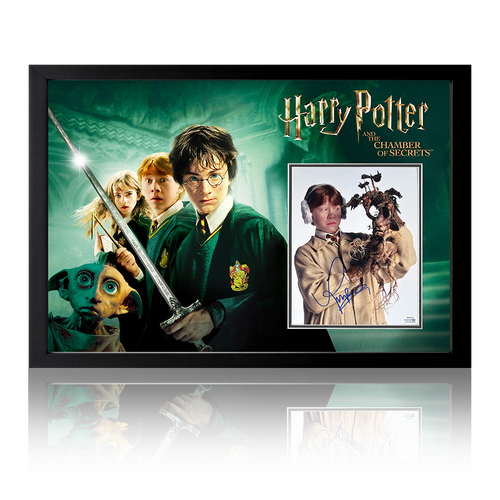Rupert Grint Signed Harry Potter Ron Weasley Mandrake Iconic Frame ...
