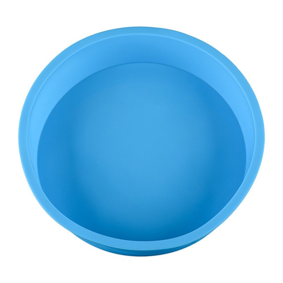 Round Bread Pan Non-Stick Cake Silicone Mold Baking Mould Bakeware | eBay