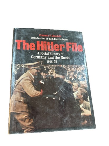 WW2 German HUGE Book " THE HITLER FILE " Publ. 1974 HardCover Mint NOS ...