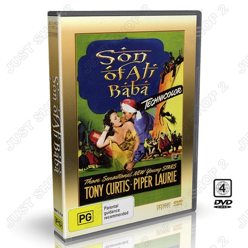 Son Of Ali Baba DVD : Tony Curtis / Piper Laurie : Adventure Movie ...