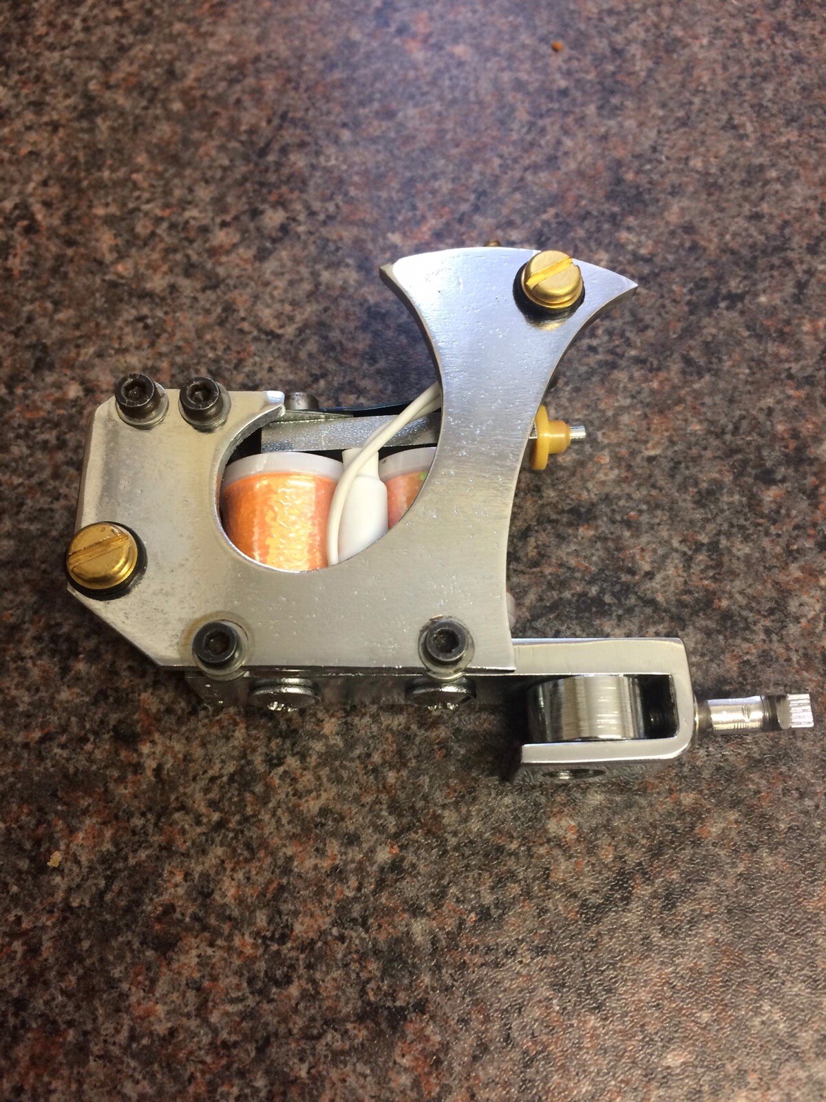 Vintage Tattoo Machine Handmade in Czech Republic Hand Wound Coils ...