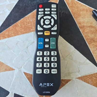 Genuine APEX Digital LD100RM Remote Control Tested | eBay