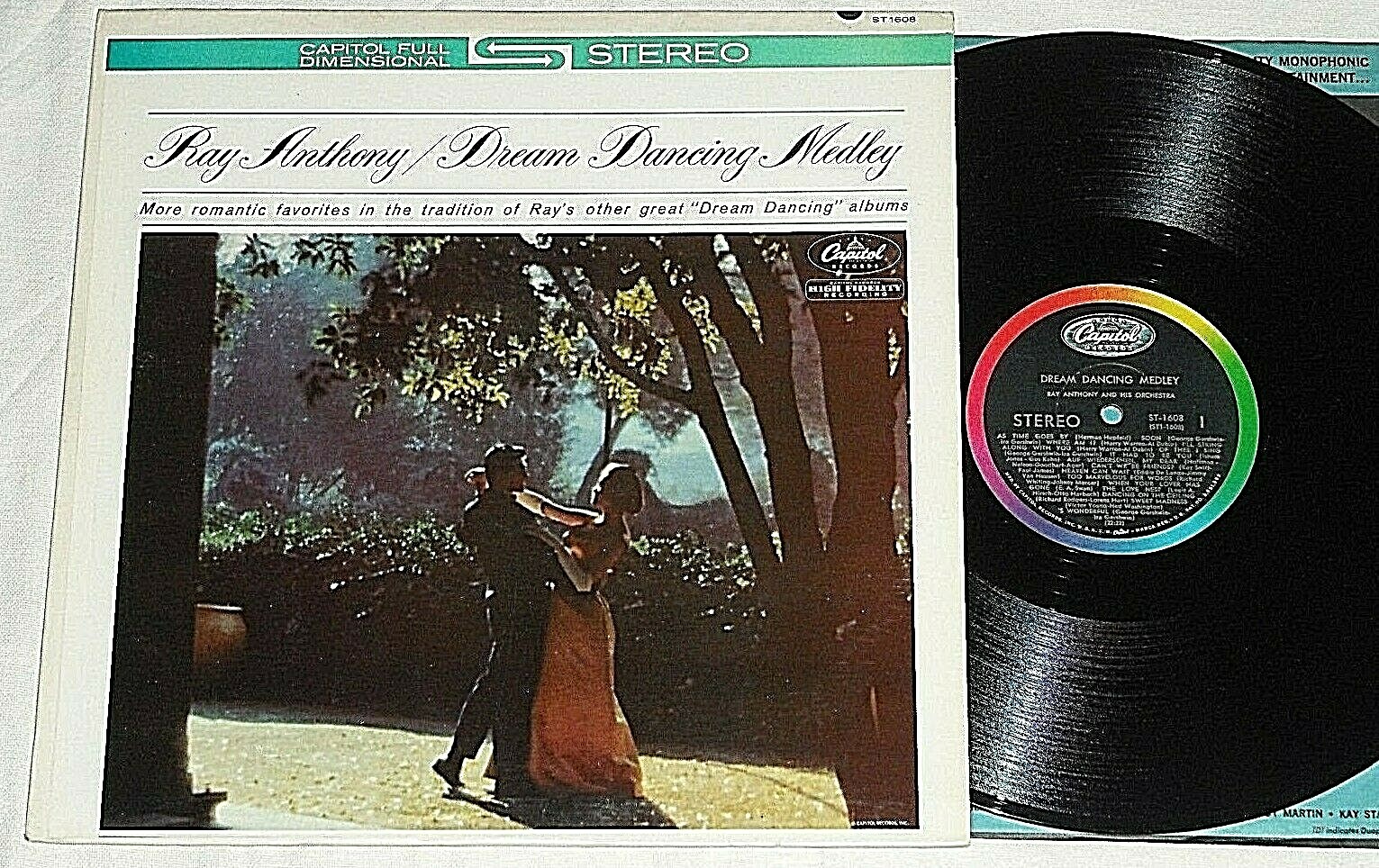 RAY ANTHONY-Dream Dancing Medley (1961) Stereo CAPITOL LP | eBay