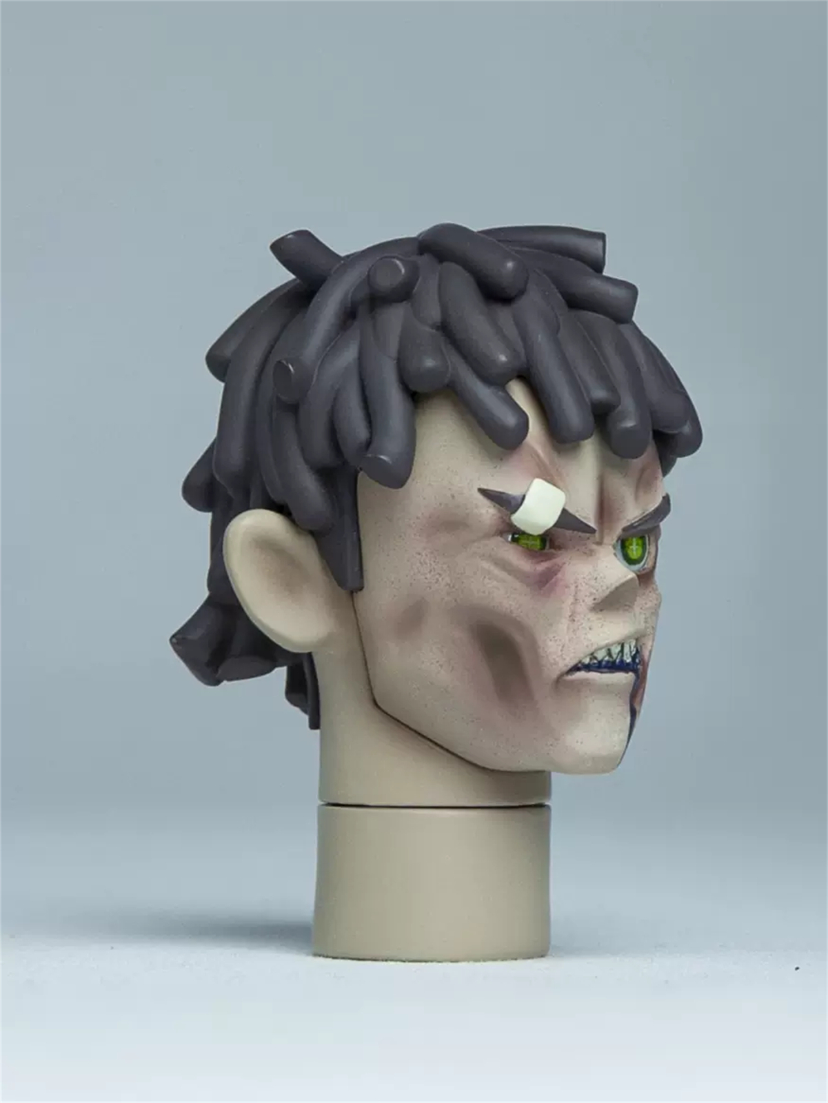 PART2 × NIKU Customized Man Head Carved 1/6 Changable Face Head Model ...