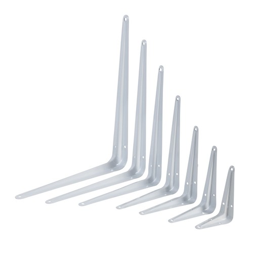 London Wall Brackets Neptune WHITE Metal Steel Shelf Wall Shelving ...