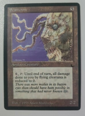Scarecrow || The Dark || 1994 MTG || Magic the Gathering Artifact ...