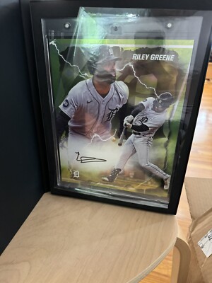 Mlb Emanate Riley Greene Autographed Limited Edition /99 | eBay