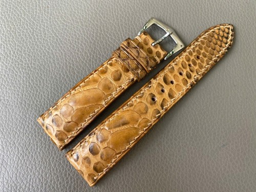Genuine Snake Skin Watch Strap Band size14 15 16 17 18 19 20 21 22 23 ...