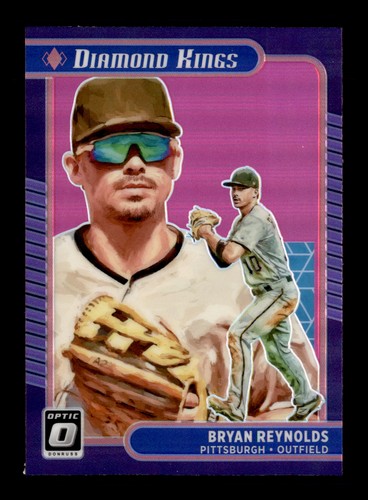 2021 Donruss Optic #25 Bryan Reynolds Diamond King Pittsburgh Pirates ...