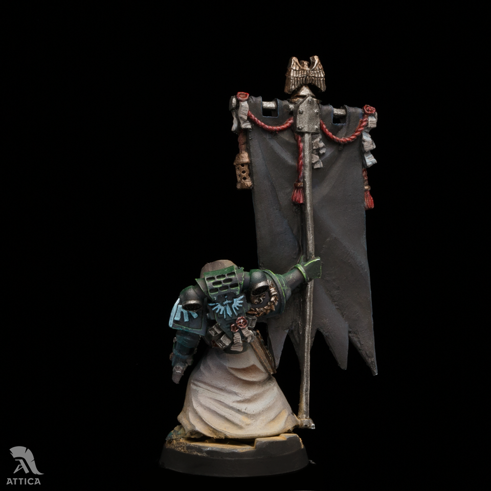 Chapter Ancient Dark Angels painted figure Warhammer 40k Pre-Sale | Art ...