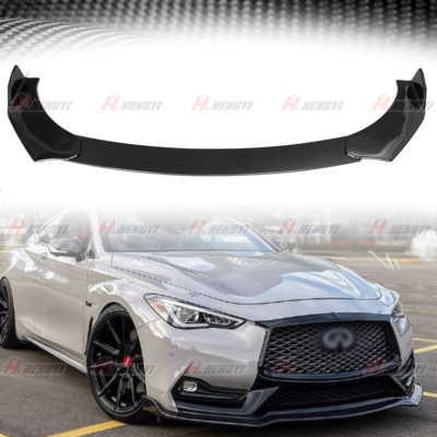 Carbon Fiber Front Bumper Lip Body Kit Spoiler Splitter For Infiniti ...