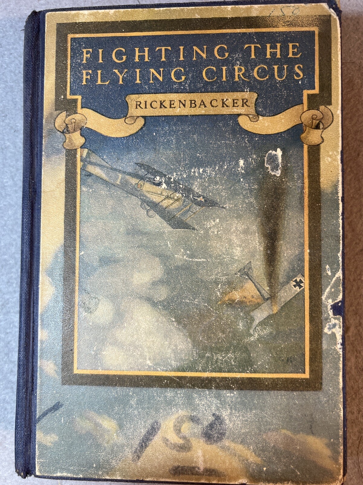 Fighting The Flying Circus By Cpt. Eddie Rickenbacker Hardcover 1919 ...