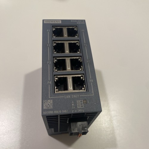 Switch Siemens Scalance XB008. 6GK5008-0BA10-1AB2 | eBay