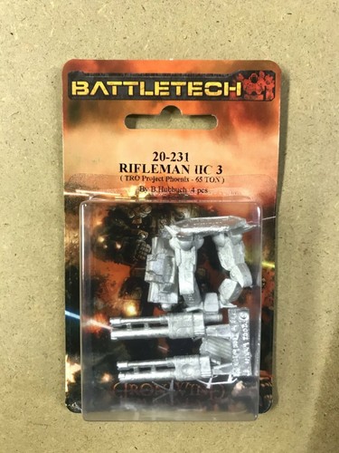 Battletech Miniatures - Rifleman IIC 3 - 20-231 - Iron Wind Metals | eBay
