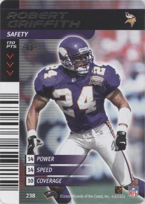 2001-02 NFL Showdown 1st Edition - Robert Griffith #238 for sale online ...