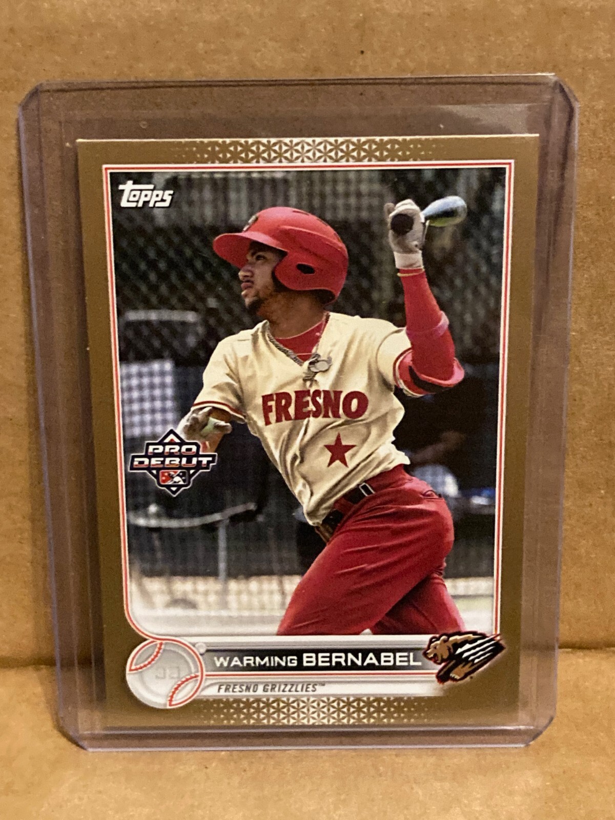 Warming Bernabel 2022 Topps Pro Debut Gold Parallel /50 PD-130 | eBay