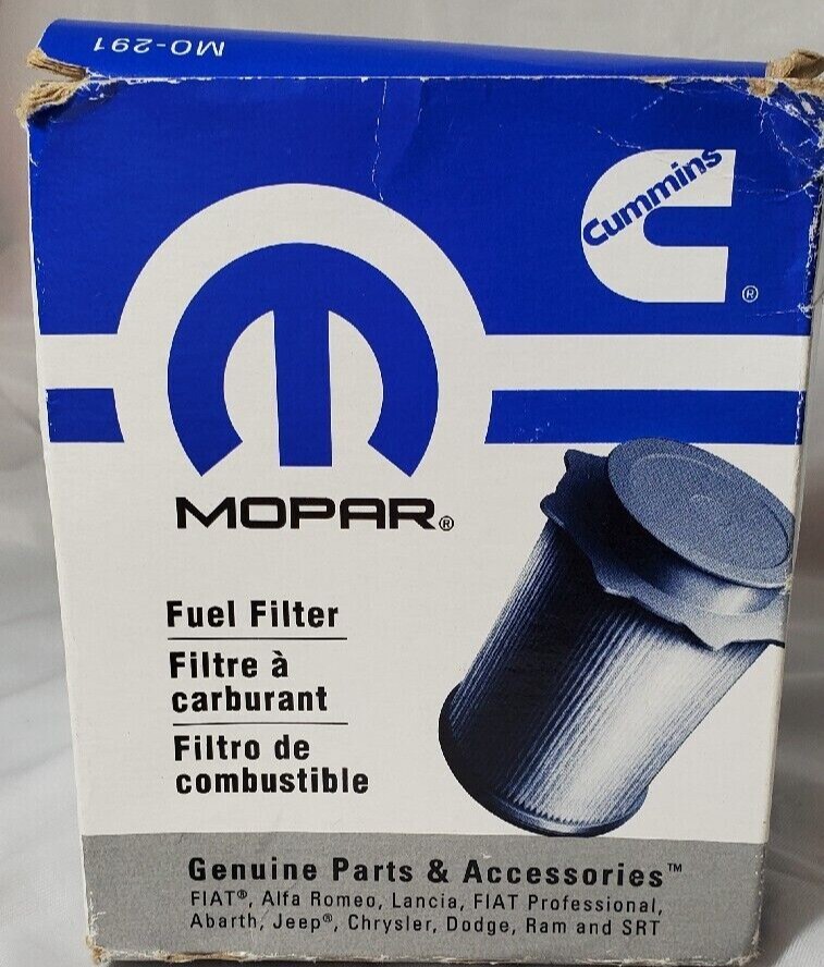 MOPAR MO-291 - Cross reference fuel filters